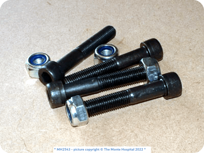 Suspension and Steering | Hub to Strut Bolt set | The Monte Hospital Shop