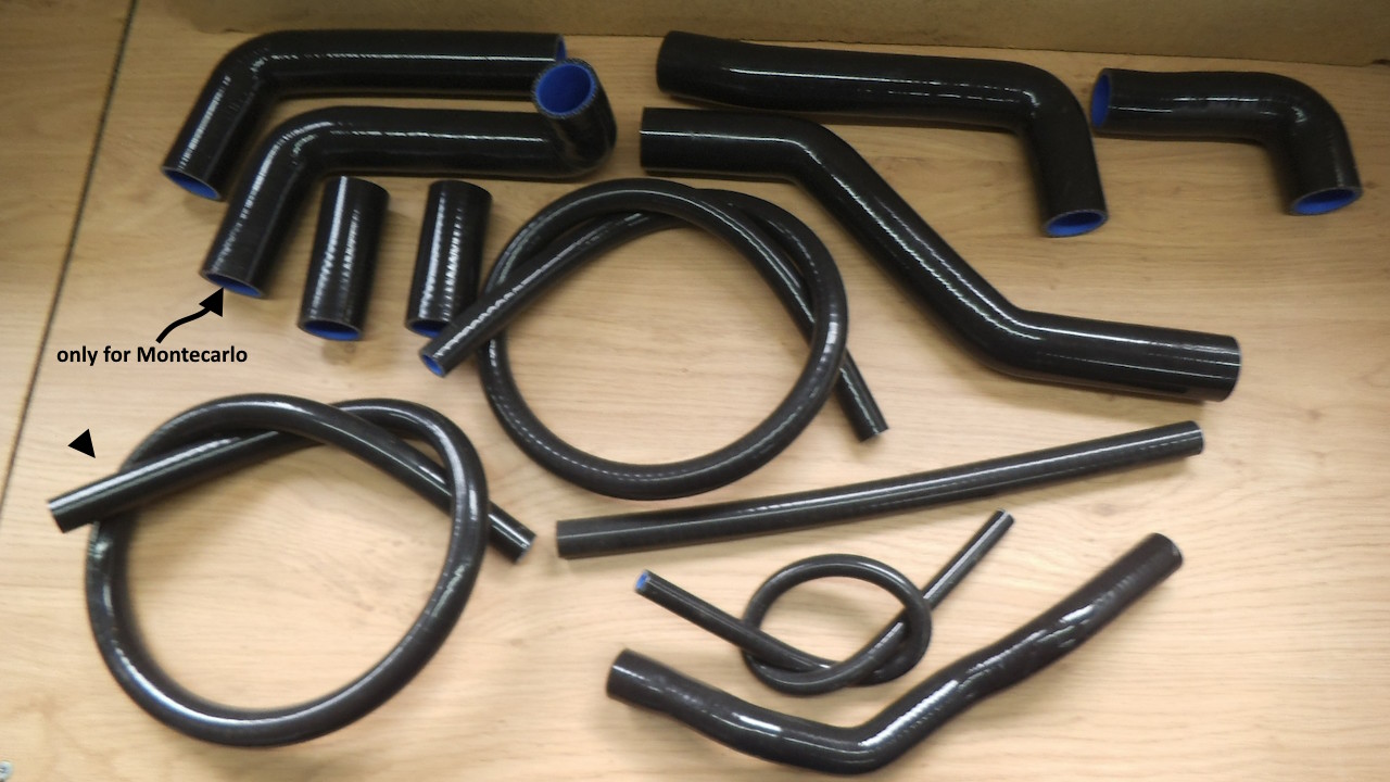 >> Hoses and Hose Sets | Cooling System | MH6264 Complete set of hoses ...